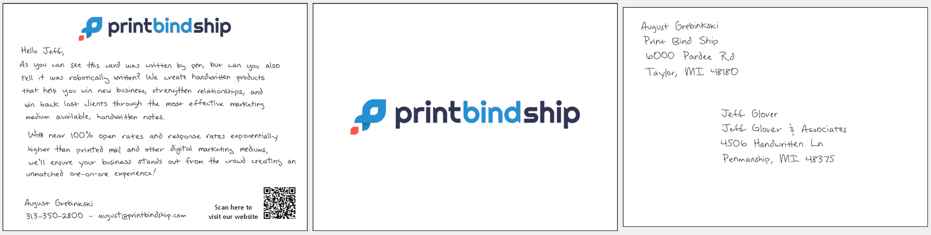 How To Send Handwritten Notes To Your Employees | Print Bind Ship